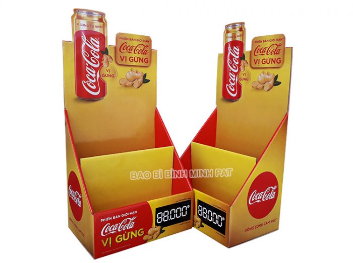 Coca Cola Paper Display Shelves | Binh Minh Packaging
