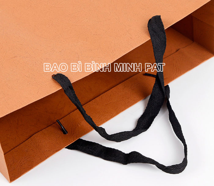 Highly Paperboard recycle washable paper bag pouch kraft | Binh Minh ...