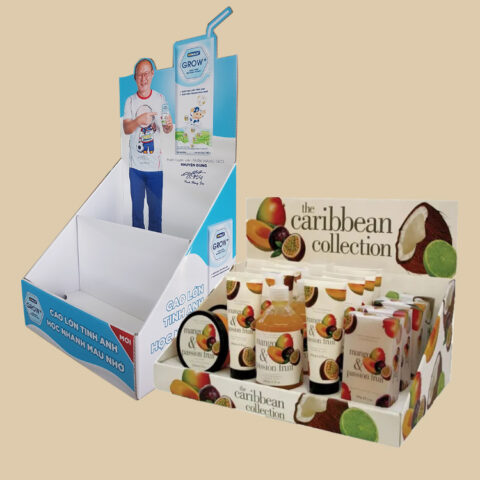 Order Custom Cardboard Display Stands & Boxes | Binh Minh Packaging
