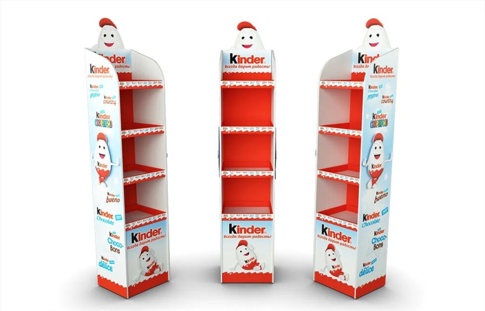 Cardboard display stand Corrugated kids toys paper display stand ...
