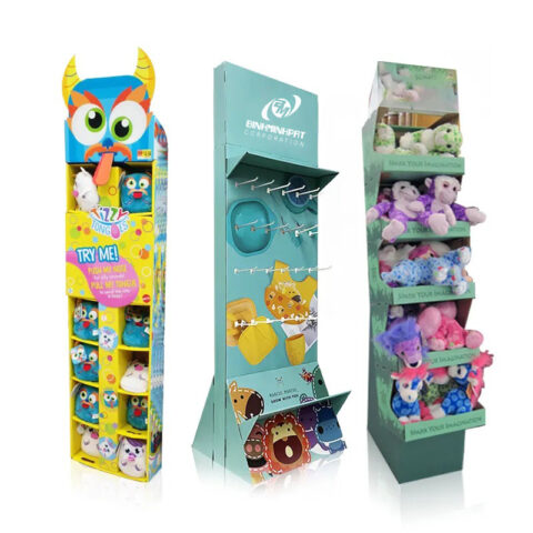 Cardboard display stand Corrugated kids toys paper display stand ...